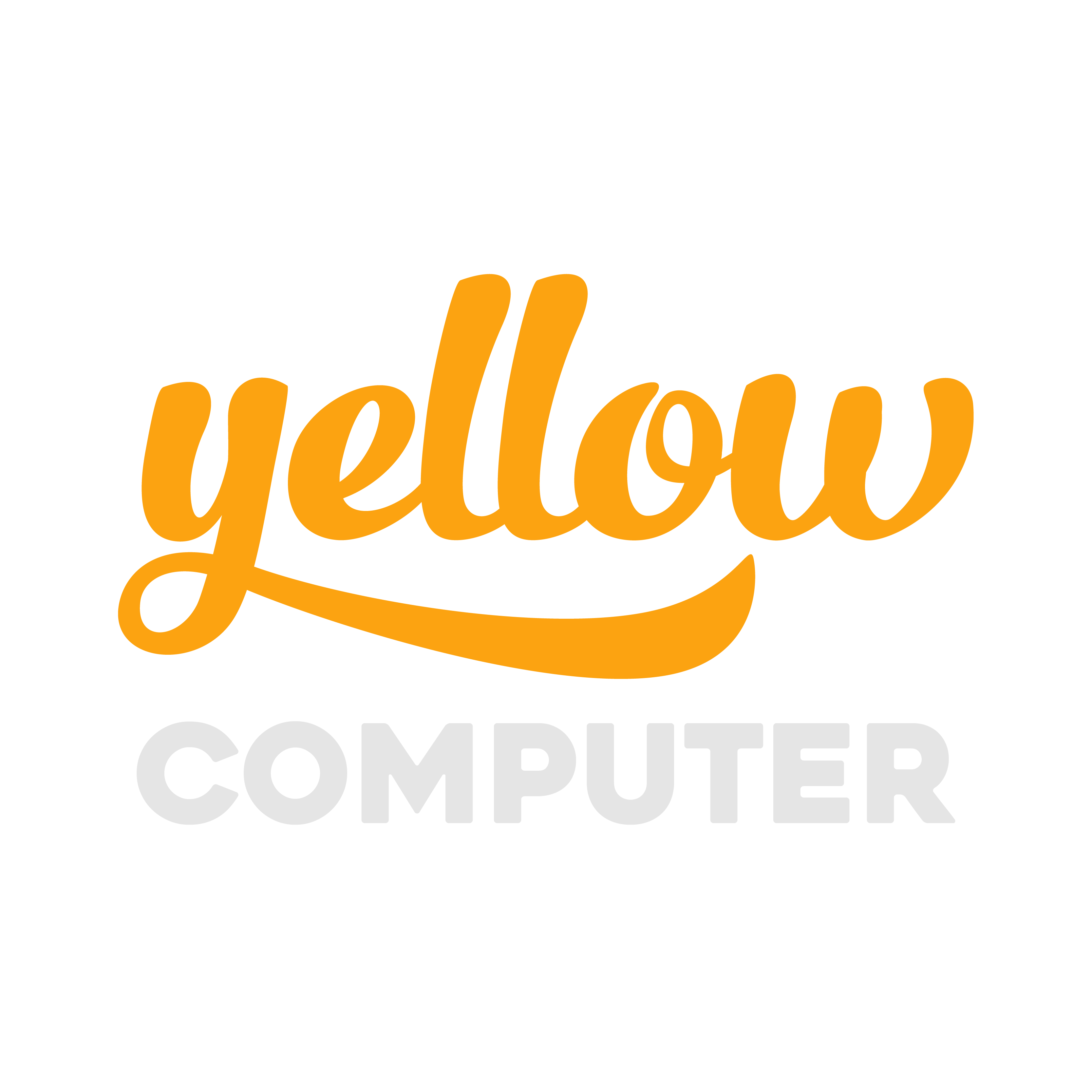 Yellow Computer